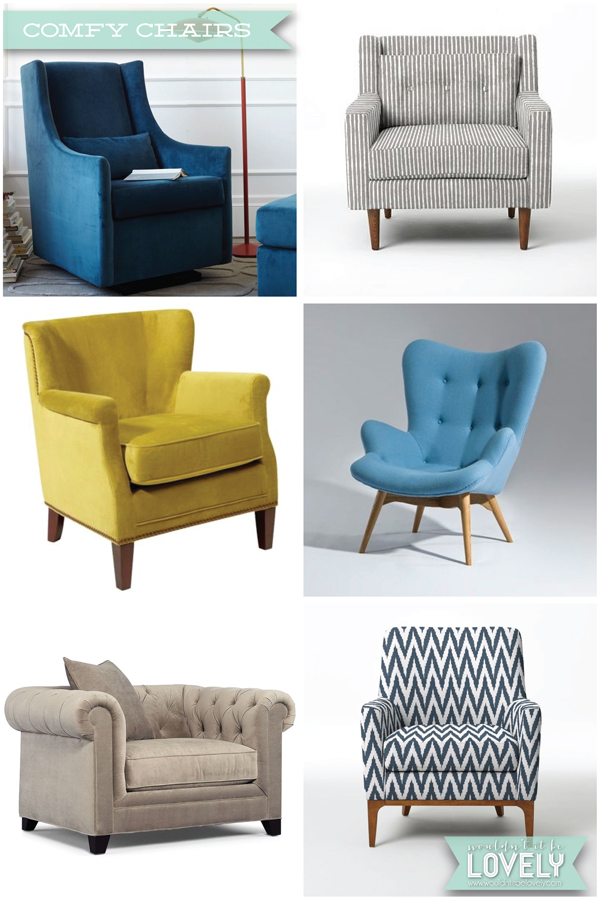 Wouldn't it be Lovely: HOME: Comfy Side Chairs