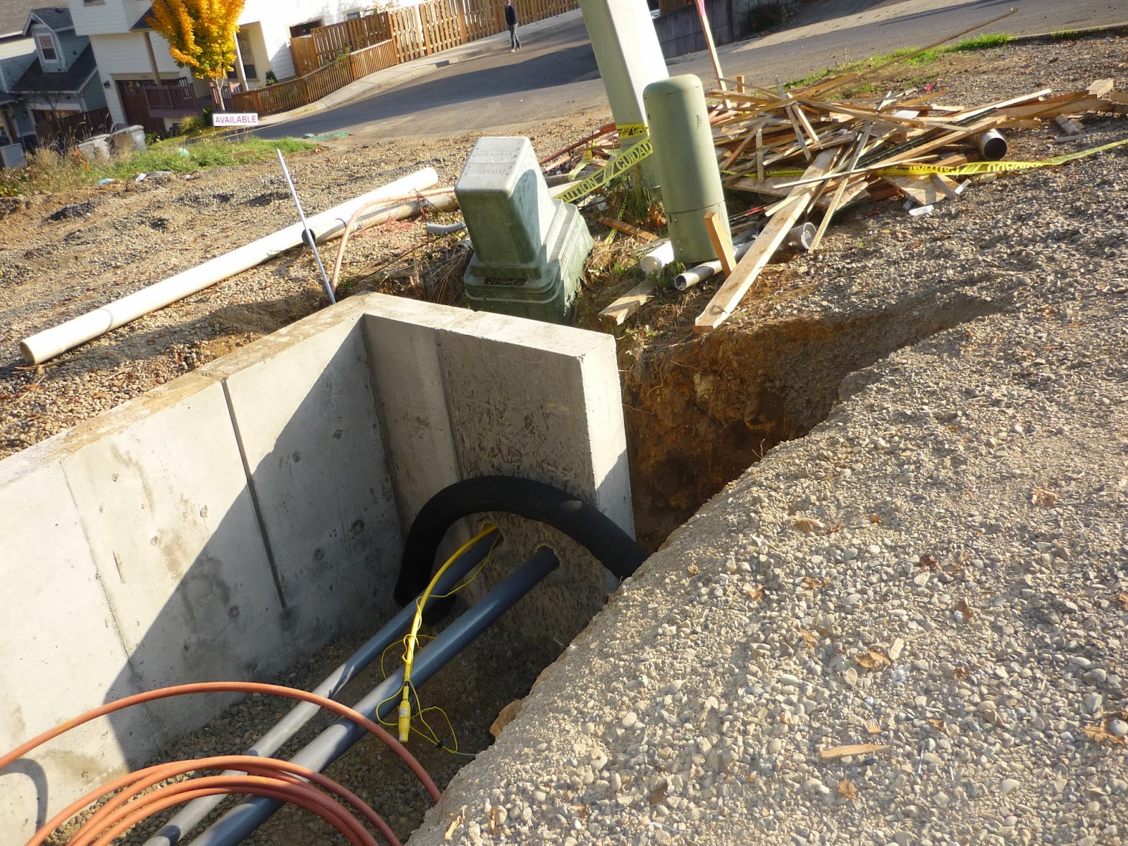 Sparrow Hill House Project: First Conduits & Completion of East Side ...