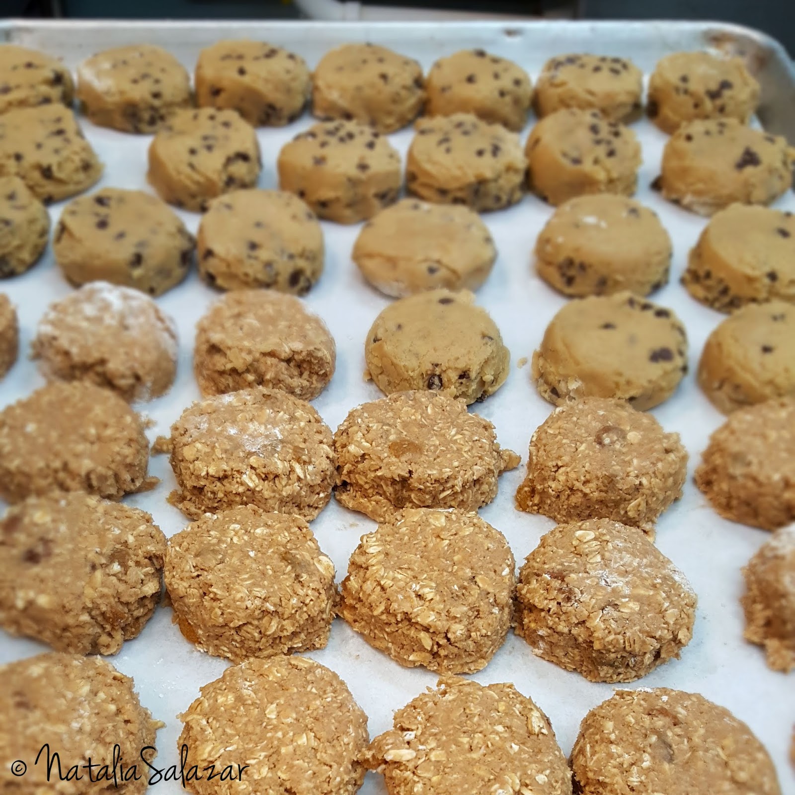 Receta Galletas de CHISPAS DE CHOCOLATE| Chocolate chips cookies ...