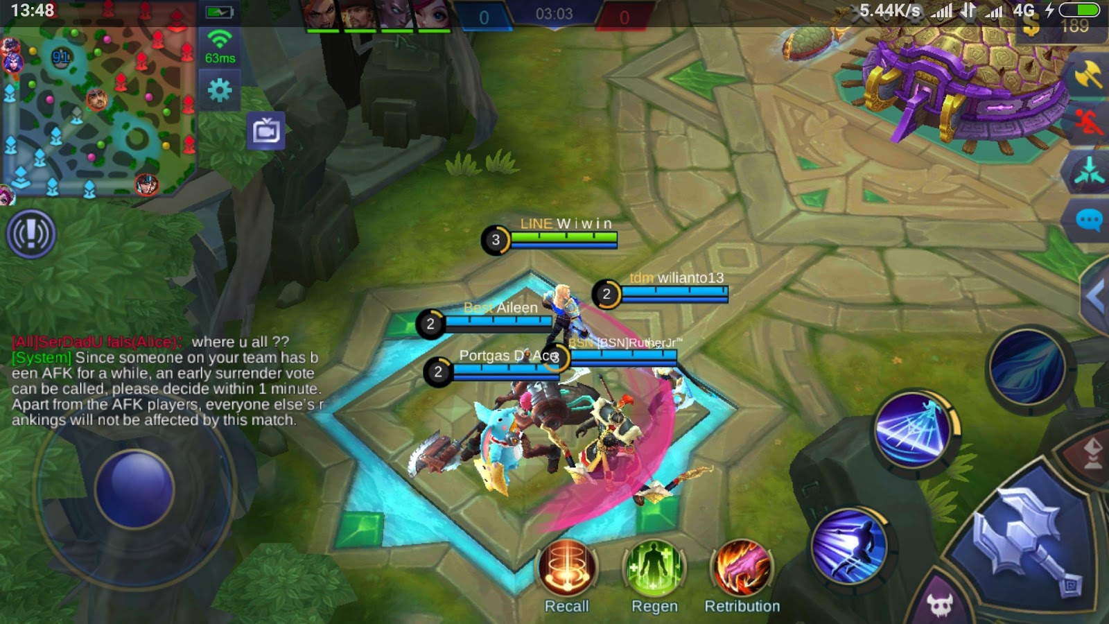 Cara Agar Tidak Turun Rank saat Ada yang AFK - Mobile Legends