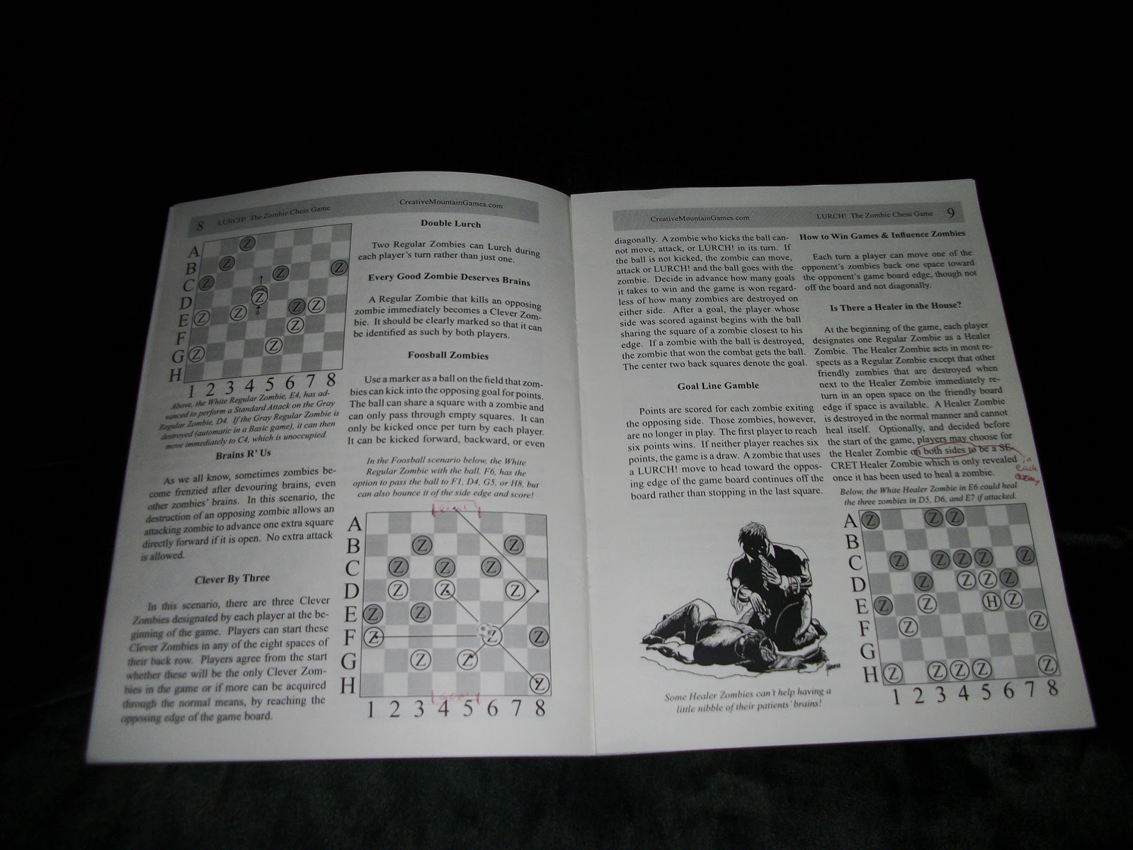 Creative Mountain Games: Lurch! The Zombie Chess Game - In Print for ...
