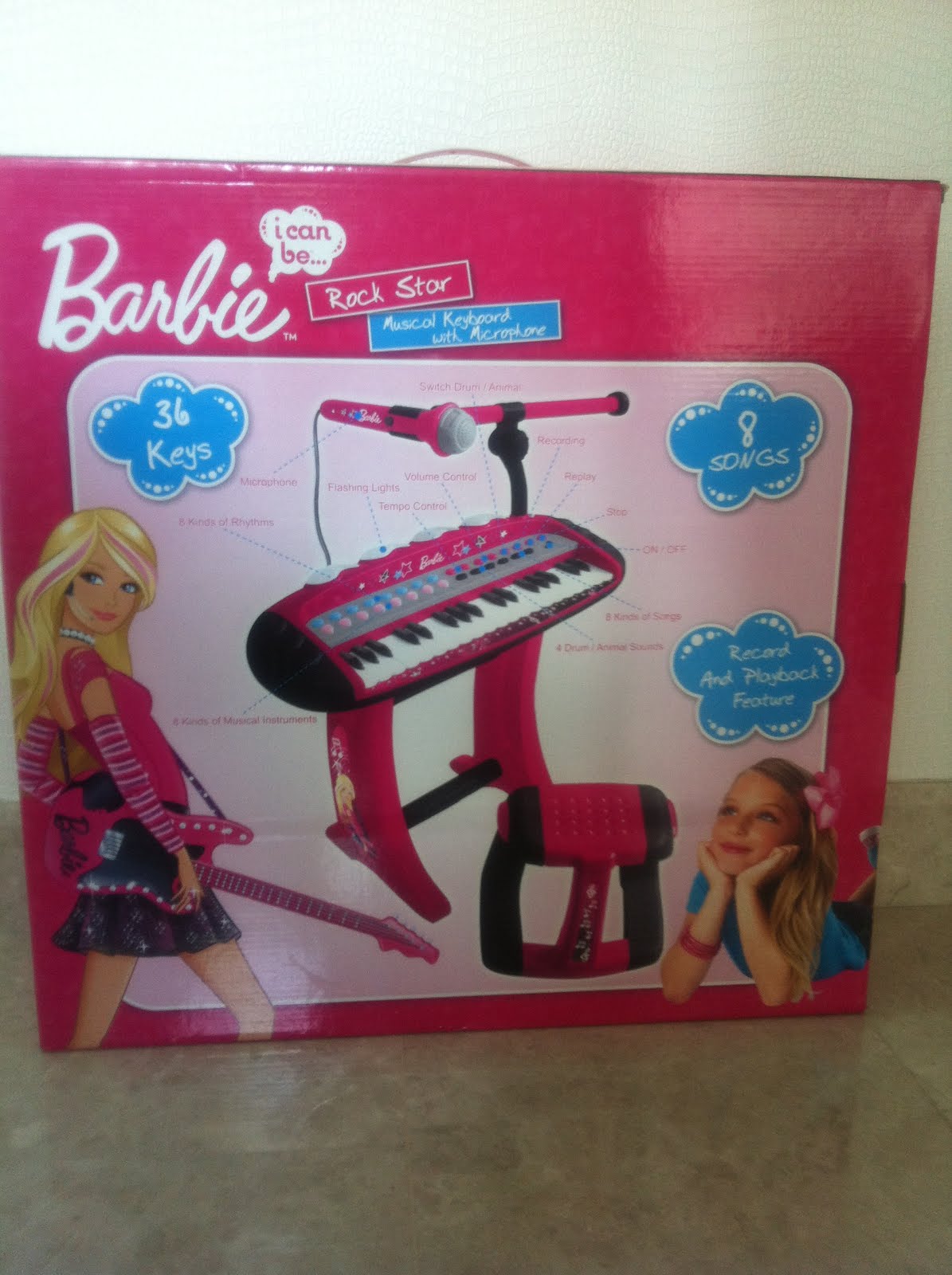 The Shopaholic's Garage Sale: Brand New. Barbie Rock Star - Musical ...