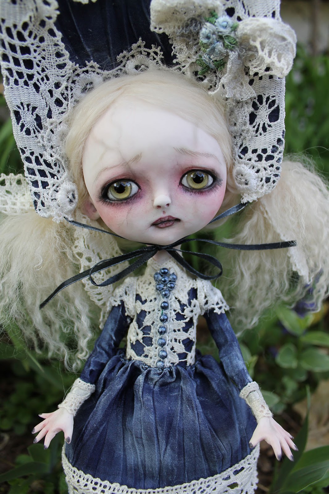 Anne Marie Gibbons Lil' Poes OOAK goth dolls and monsters.: OOAK art ...