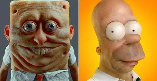 15 Realistic Versions Of Cartoon Characters That Will Give You ...