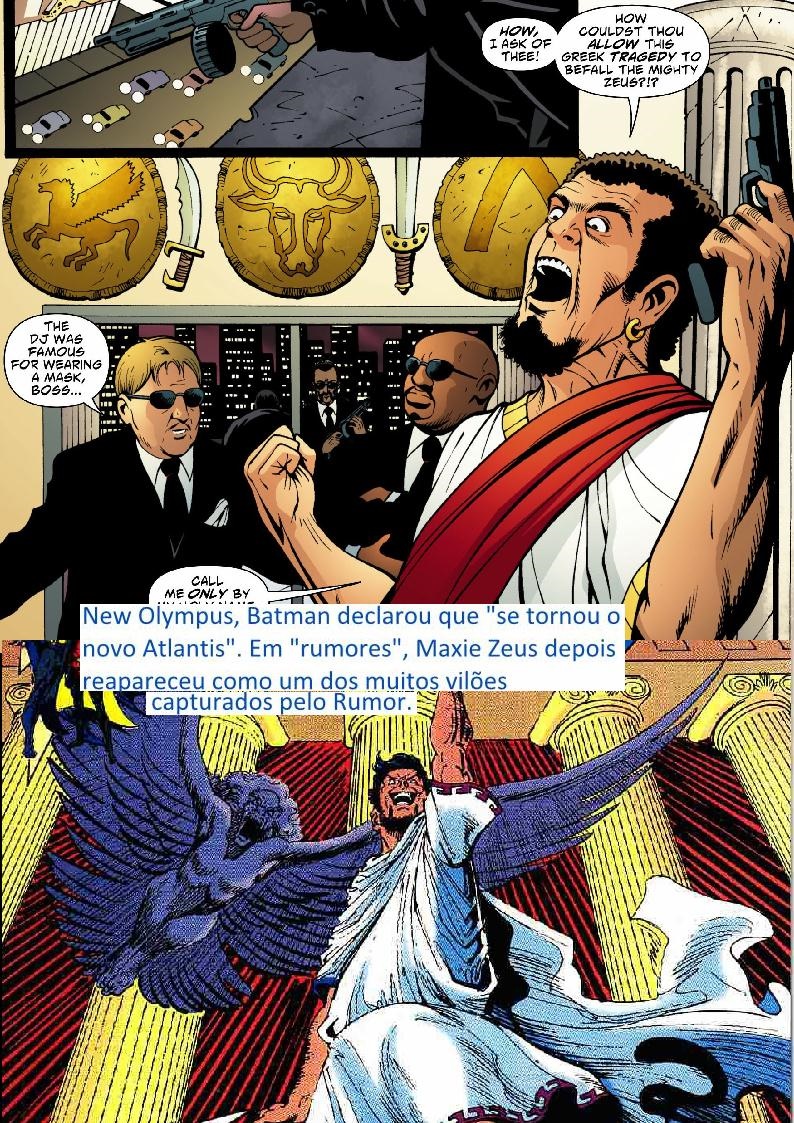 A HISTORIA DO maxie zeus(VILÃO DO BATMAN DC COMICS)