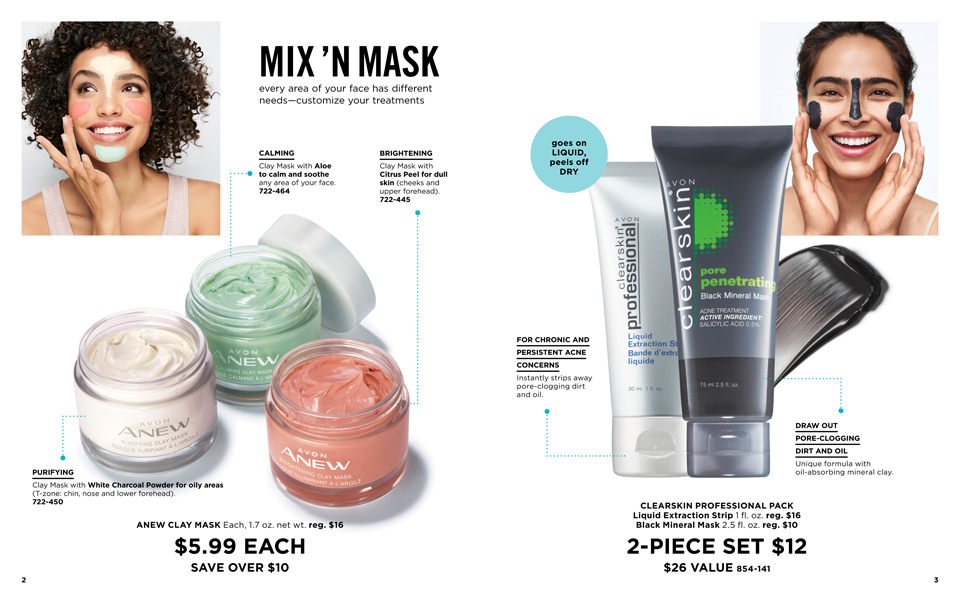The New Avon Catalog: Avon Catalog 10-11 2019 Face Time Sale Flyer