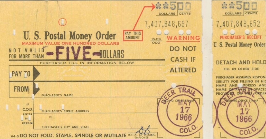 Yet another money order problem. - Page 3 - JFK Assassination Debate ...