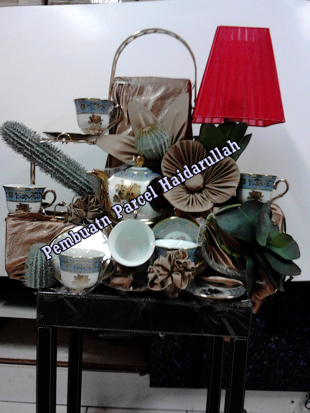 Parce dari tea set cristal ~ Pembuatan Parcel