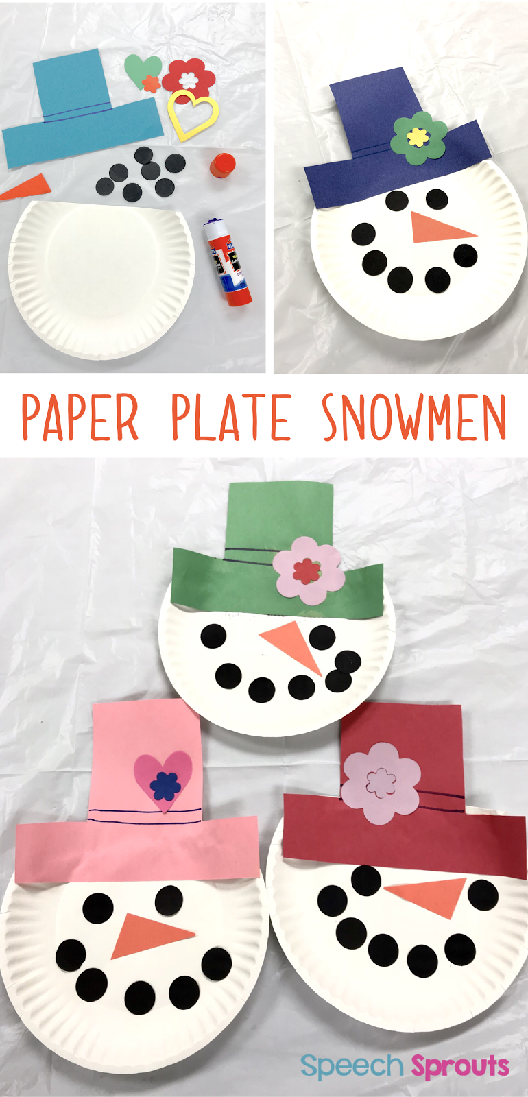 How To Build Language With 3 Easy Snowman Activities - Speech Sprouts