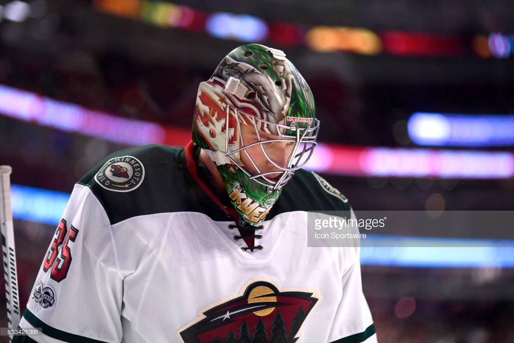 I Love Goalies!: Darcy Kuemper 2016-17 Mask