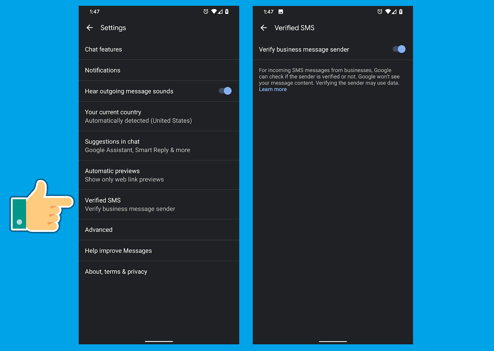 Google Messages Gets Verified SMS Feature
