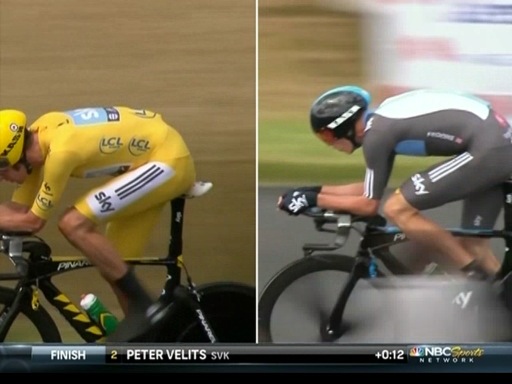 Structurally Correct Bike Fit: Wiggins VS Froome TT Position