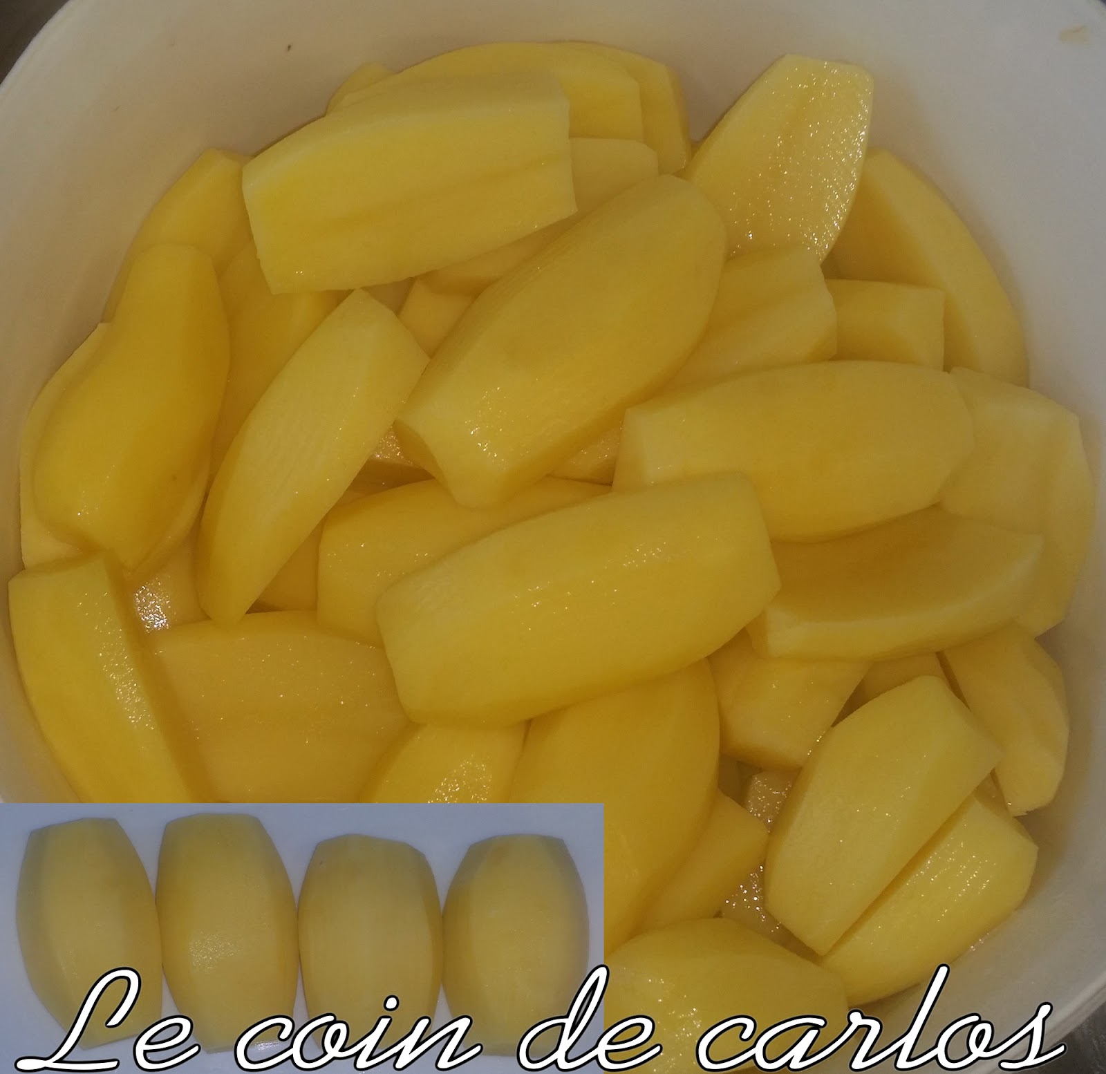 Le coin de Carlos: Pommes terre à l'anglaise