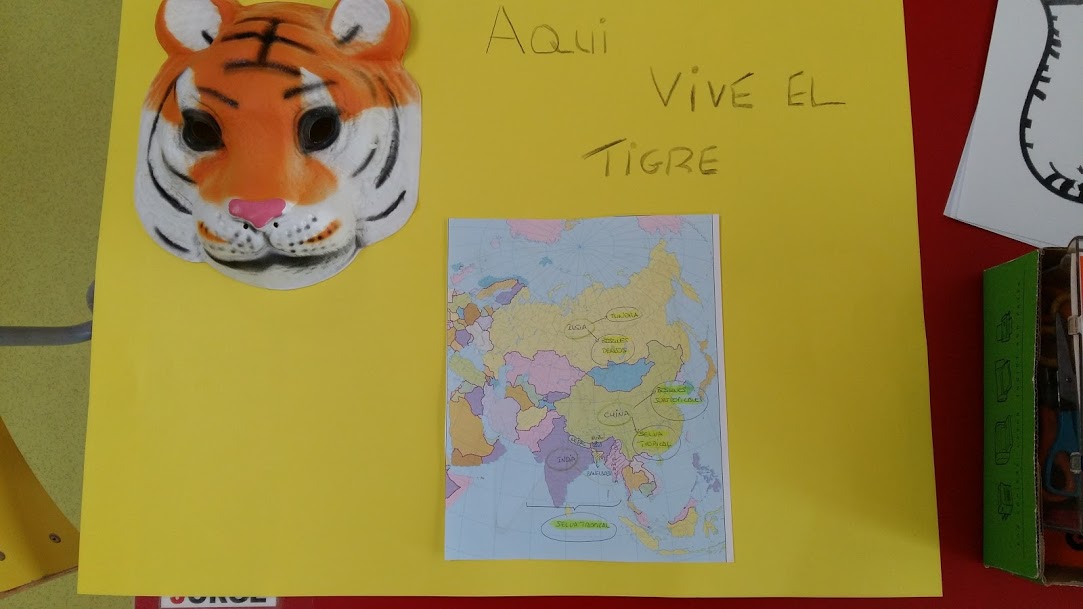 CLASE DE MARI CARMEN: PROYECTO EL TIGRE