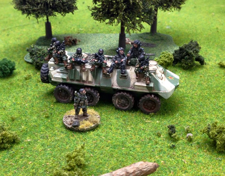 Tabletop Fix: Armies Army - 15mm Tank Riders Preview