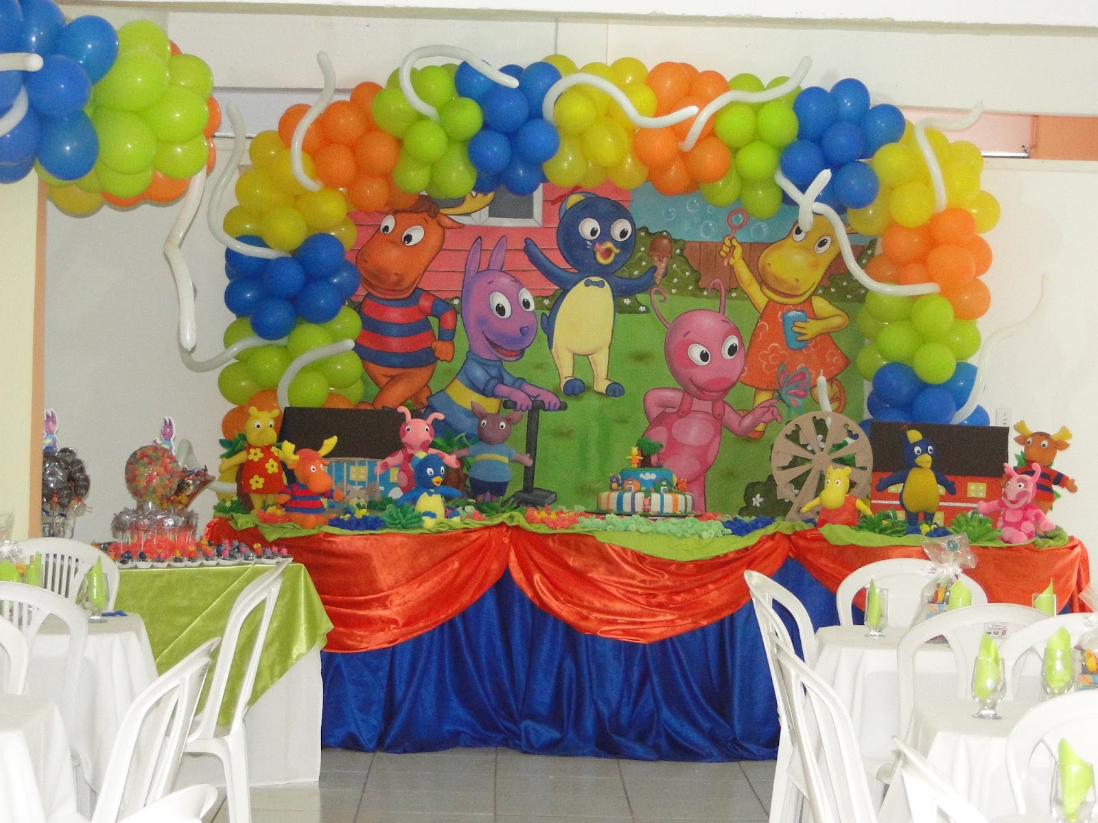 Ateliê Pronto Art: Decoração Festa - Backyardigans