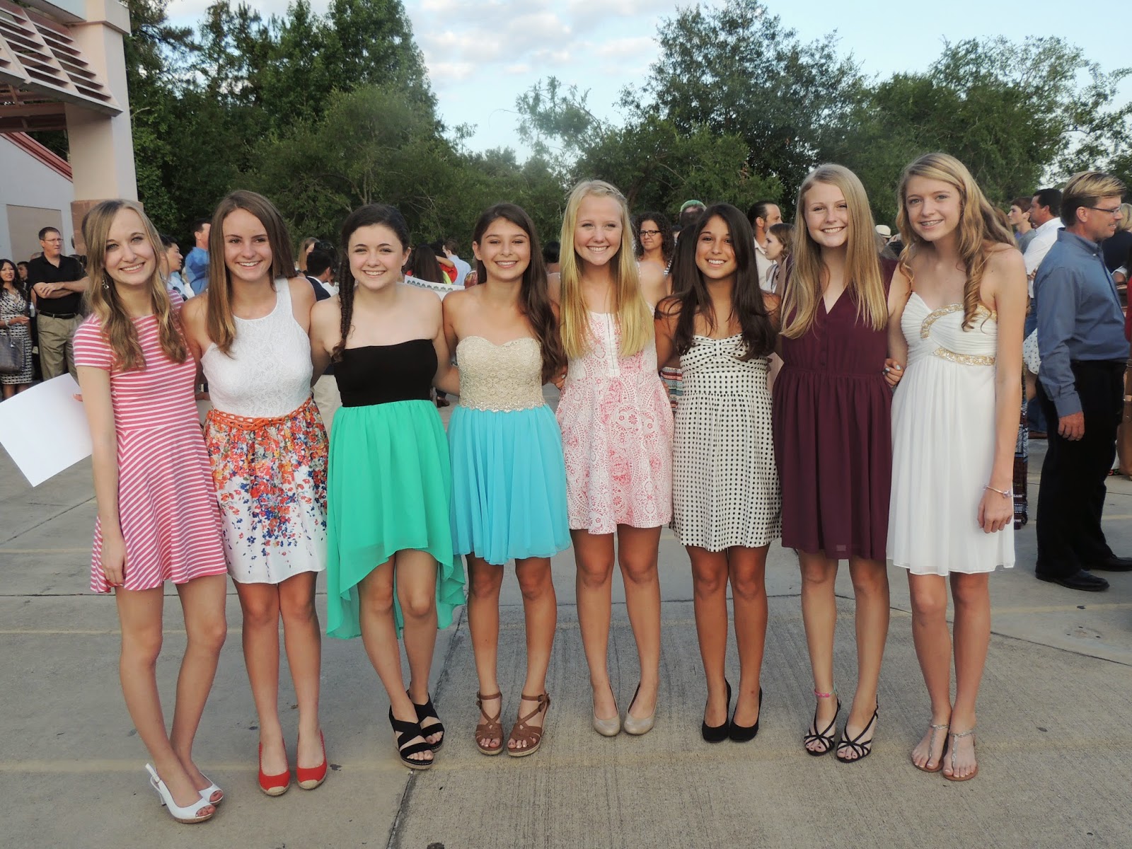 The Lowell Family: Josie's 8th grade graduation