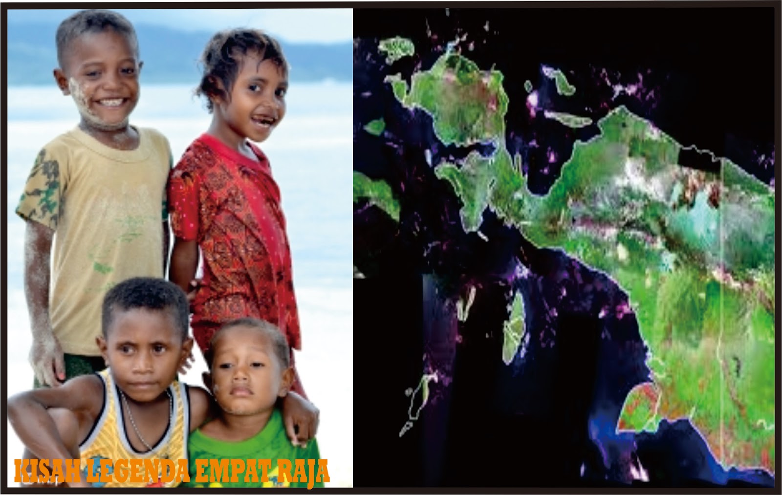 KISAH LEGENDA EMPAT RAJA - DOGIMAUW,NEWS