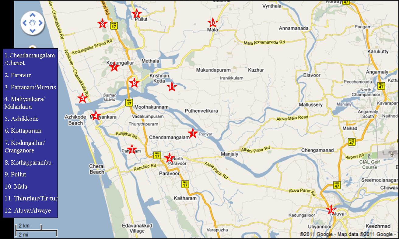 Jewish Monuments of Kerala: II. ERNAKULAM-MATTANCHERRY REGION