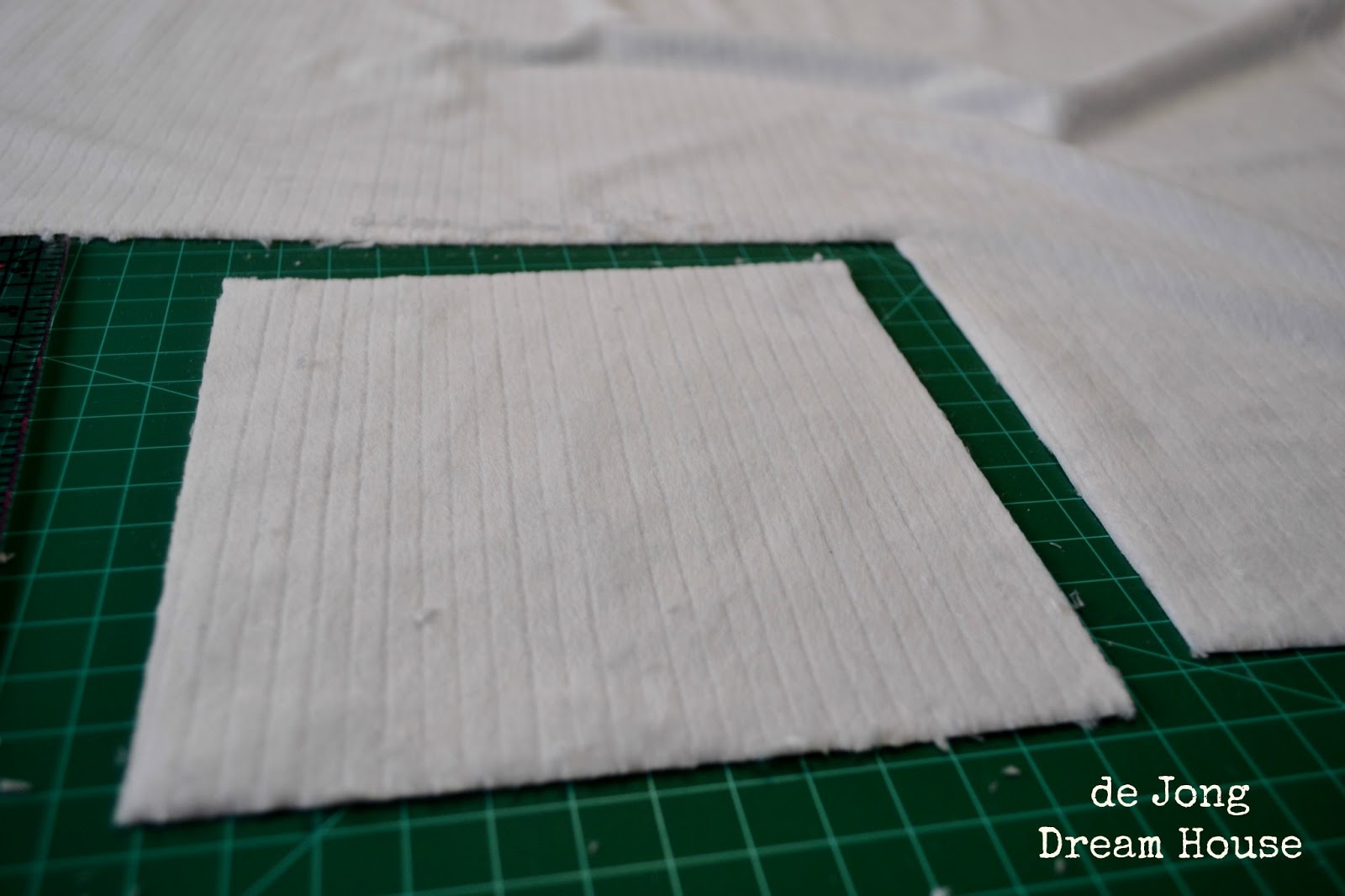 de Jong Dream House: Quilt #3: Minky rag quilt tutorial