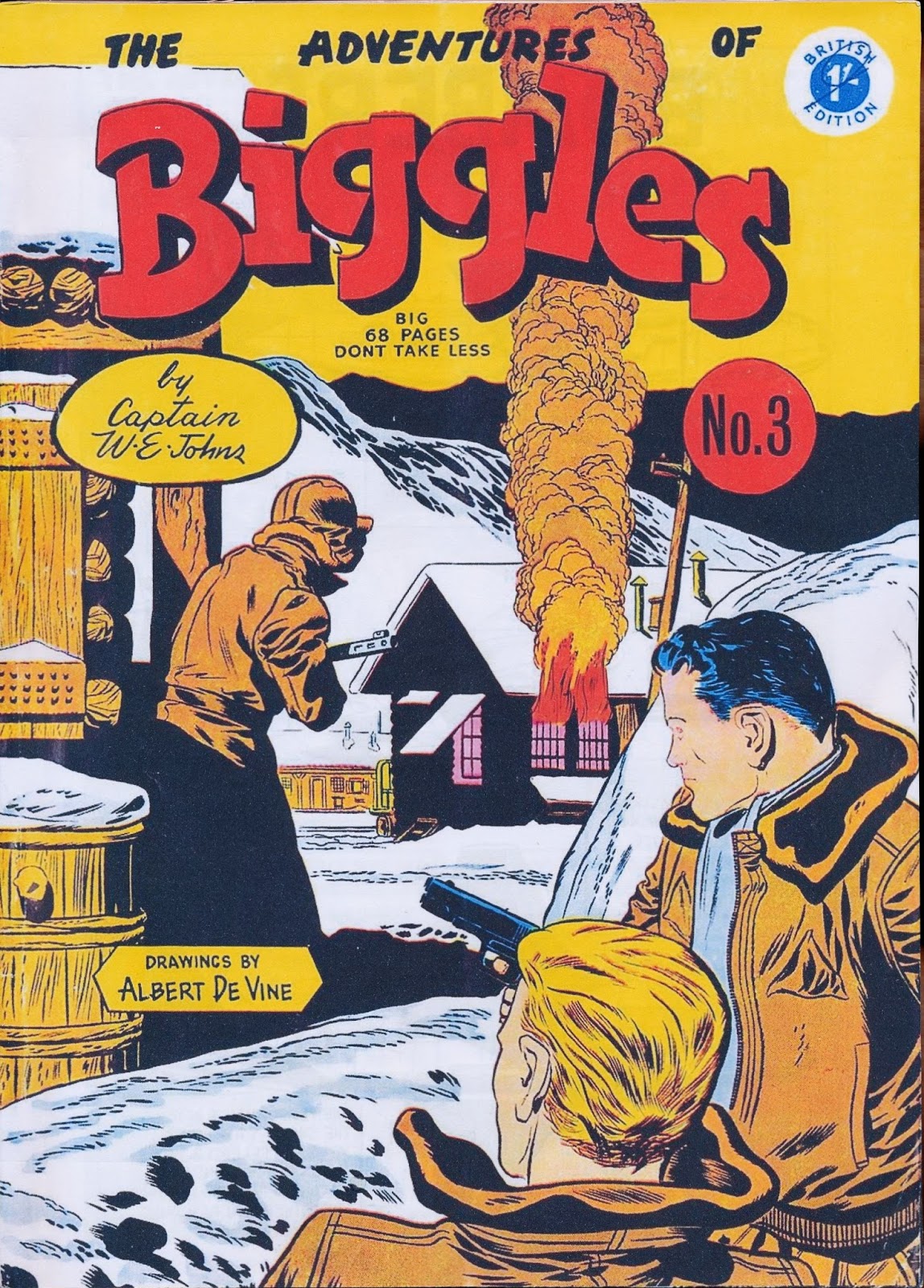 Old-fashioned Comics: The Adventures de Biggles #03 W. E. Johns & A. De ...