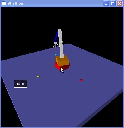 羽鼠昆糞投記公開メモ: マニピュレーター vpython pyode 羽鼠昆糞投記