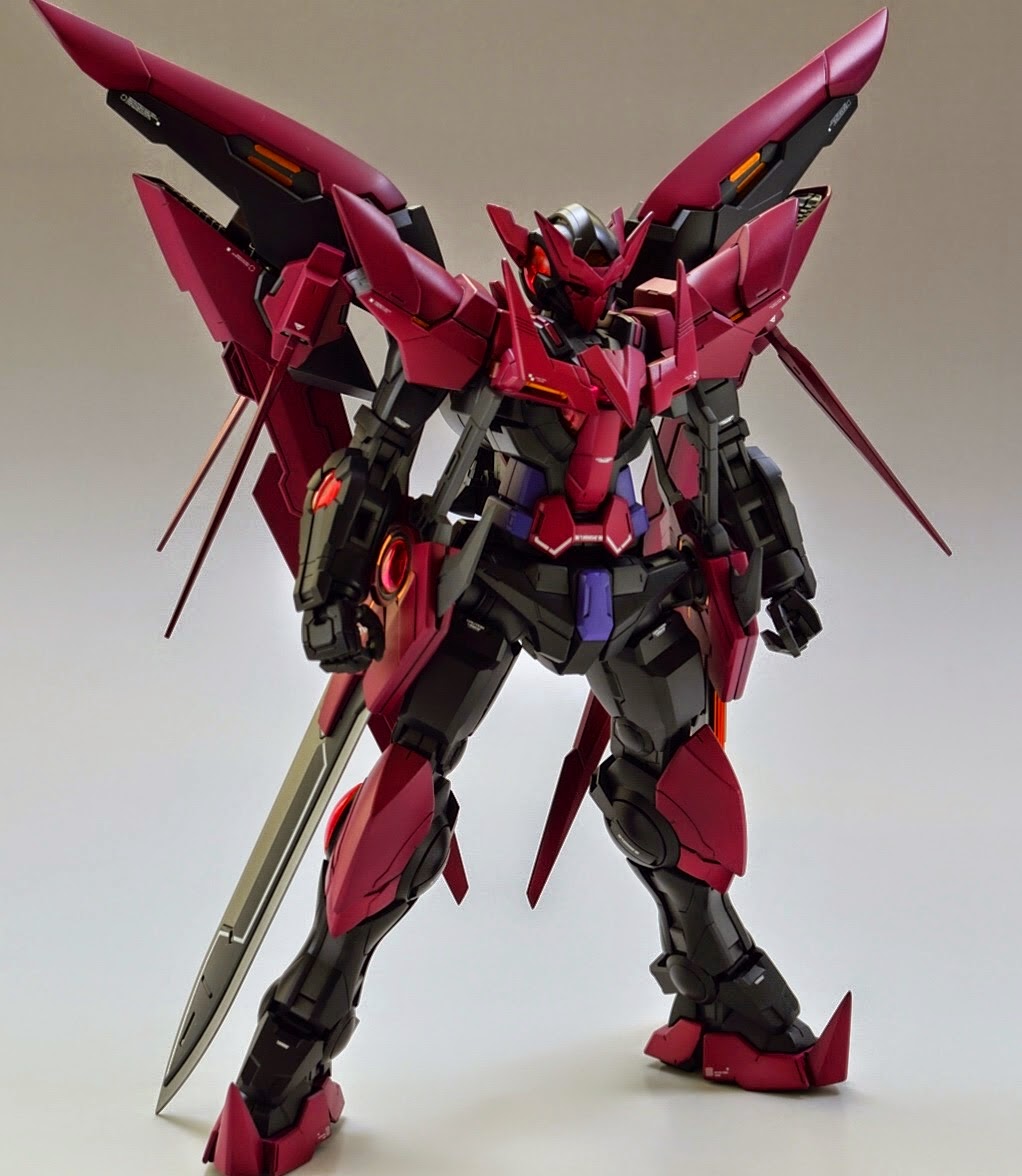 Gundam Family: MG 1/100 Gundam Exia Dark Matter Painted Build