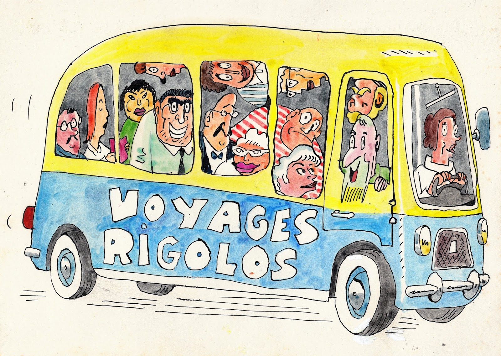 BIBEUR LU: Les voyages rigolos