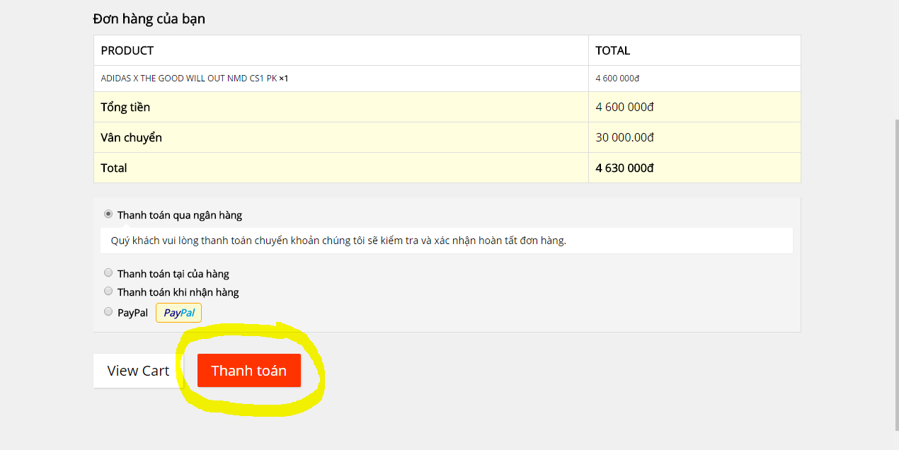Hướng dẫn mua hàng | HNbMG shoes