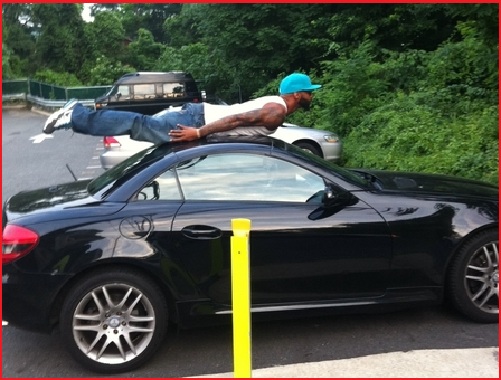 Car Show Bernie: In the Spirit of #Planking .....