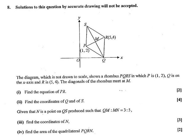 Q8. Coordinate Geometry - Challenging O Level Additional Maths ...
