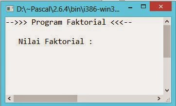 Program Pascal - Faktorial menggunakan Rekursif berupa Function | Only ...