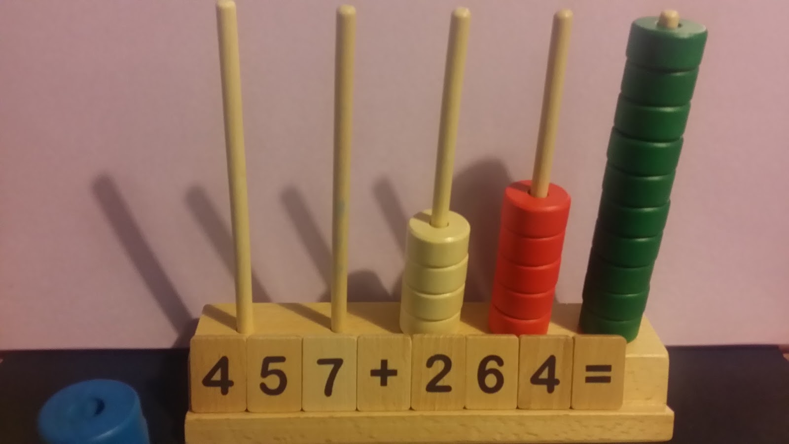 Las mates de mamá: Suma y resta con el ábaco abierto