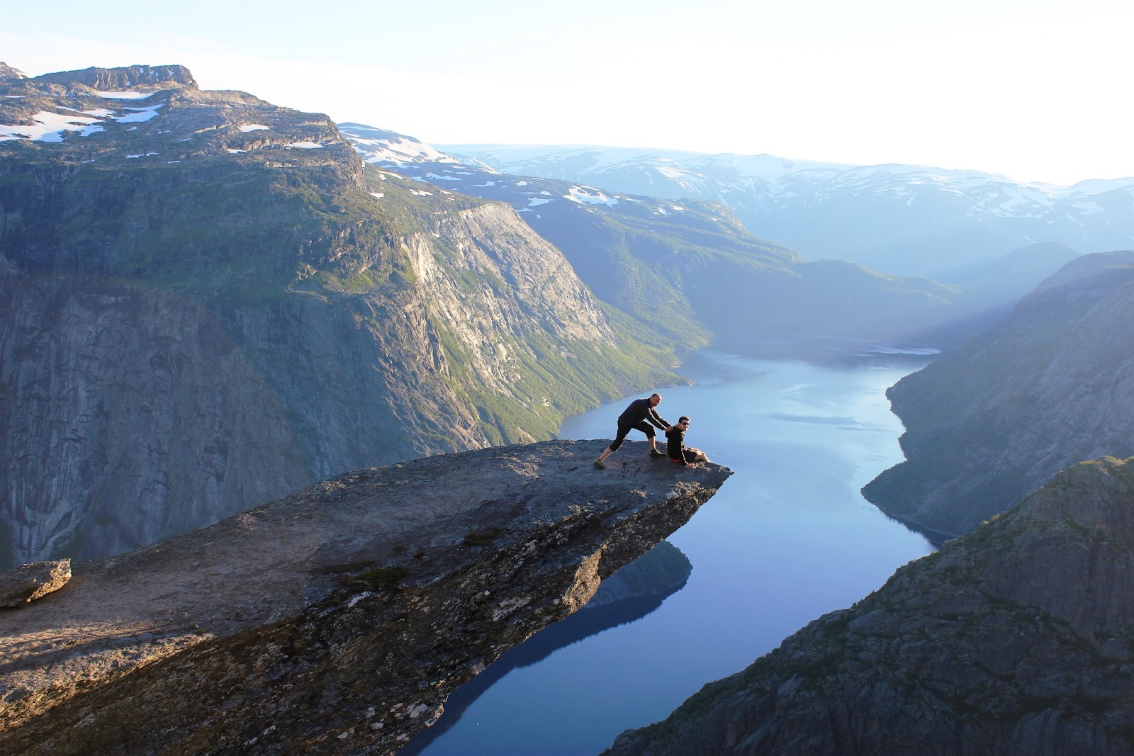 Język Trolla Norwegia Trolltunga
