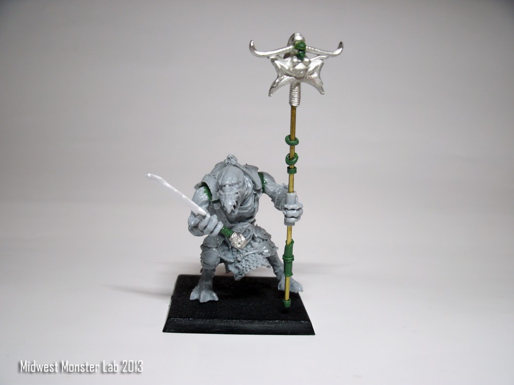 Monster Lab Miniatures: A Fimir Showcase: Command Model Conversions