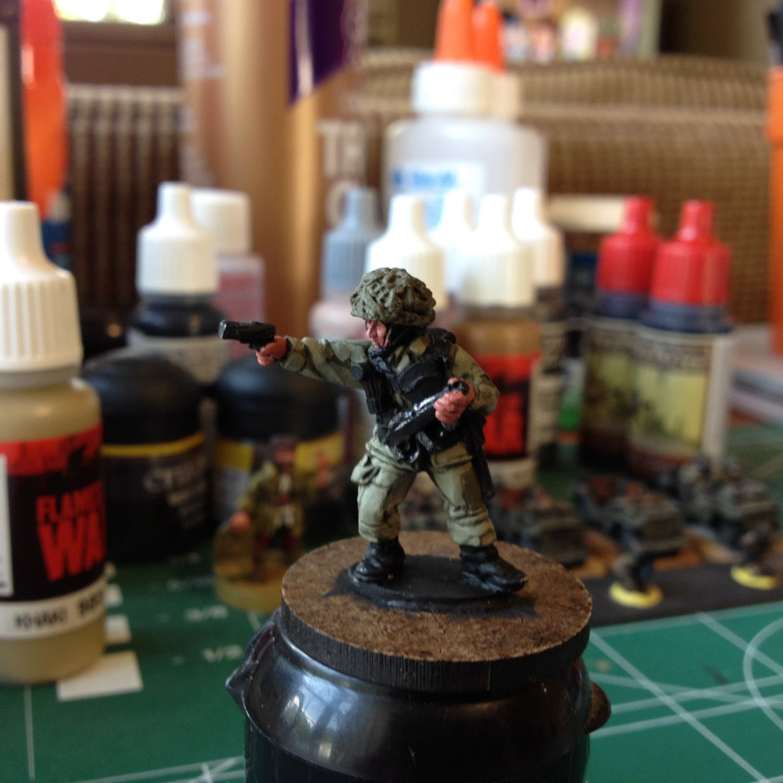 Lead, Paint and the General: Bolt Action US Airborne Lt