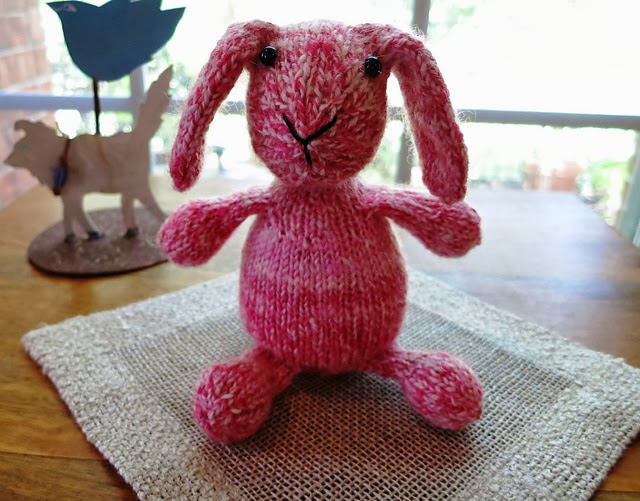 Susan B. Anderson: Mini-Sock Yarn Bunny ~ Pattern Now Available!