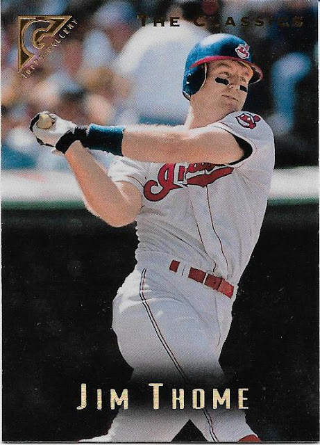 My PCs--one card at a time: Jim Thome card #77 1996 Topps Gallery #70