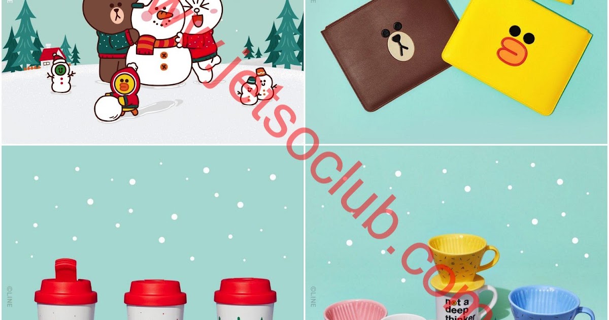 Line Friends Store：Winter Sale 低至3折（至31/12） ( Jetso Club 著數俱樂部 )