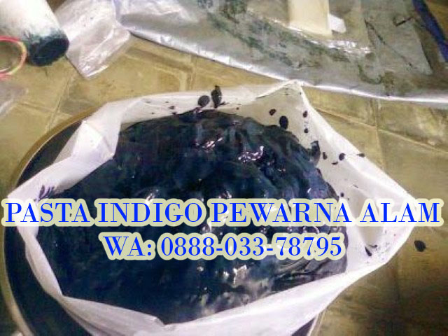 Jual Pasta Indigo Pewarna Alam