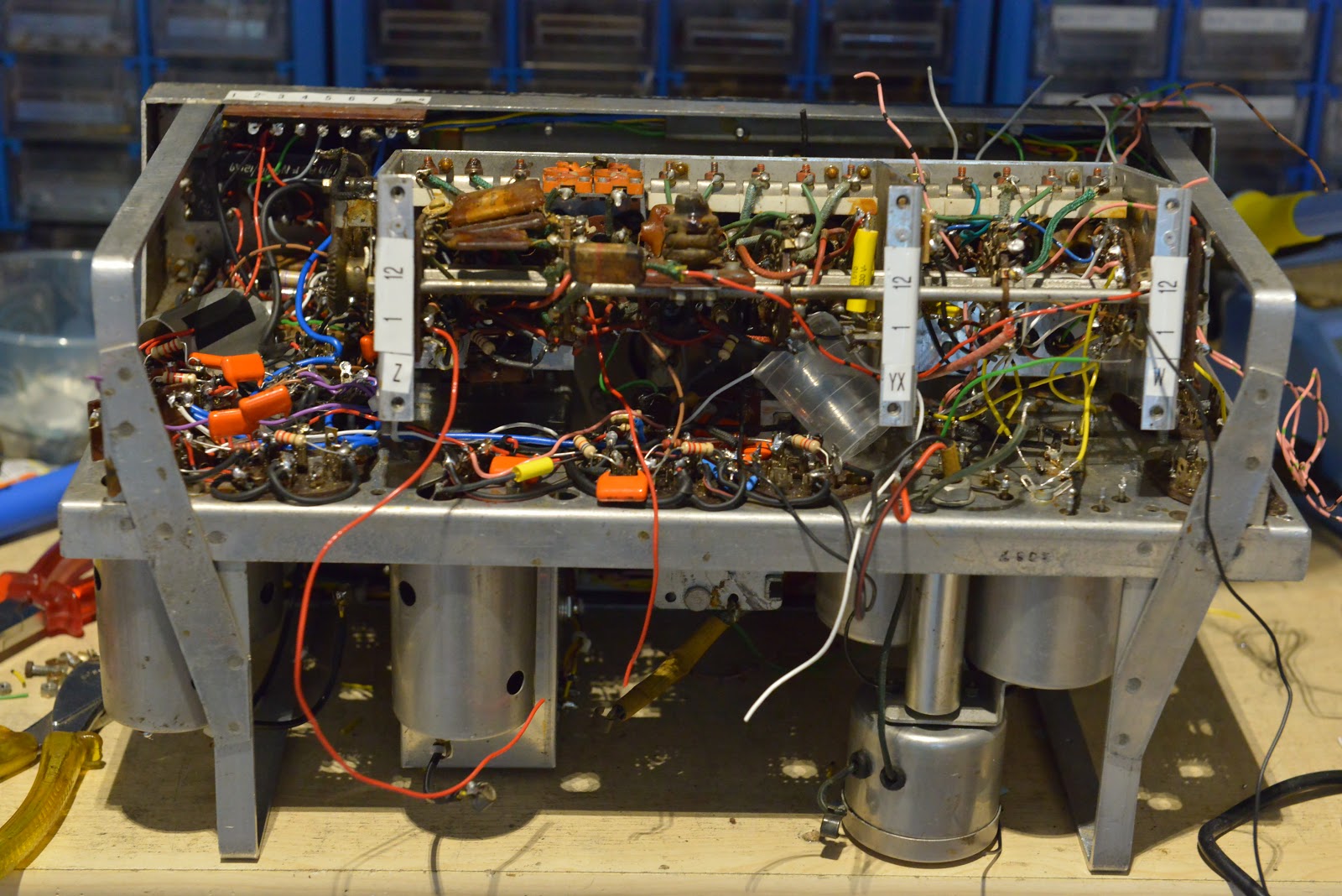 PD3WMZ - ON2WMZ: Rebuild Marconi R1155