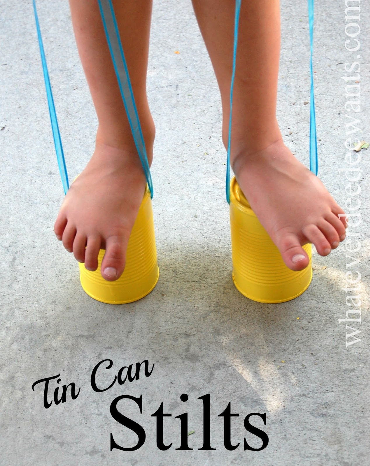 Whatever Dee-Dee wants, she's gonna get it: DIY Tin Can Stilts ...