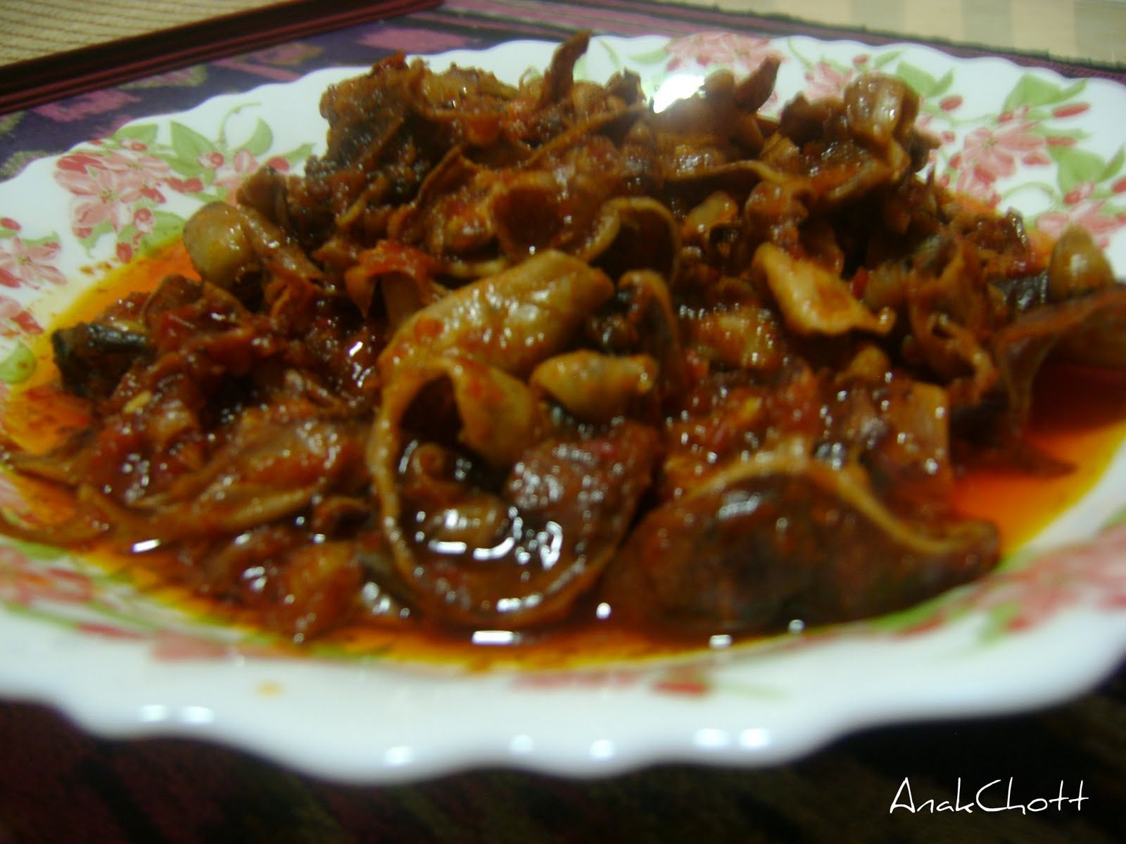 By Dapur Kekla: Sambal Tumis Sotong Kering