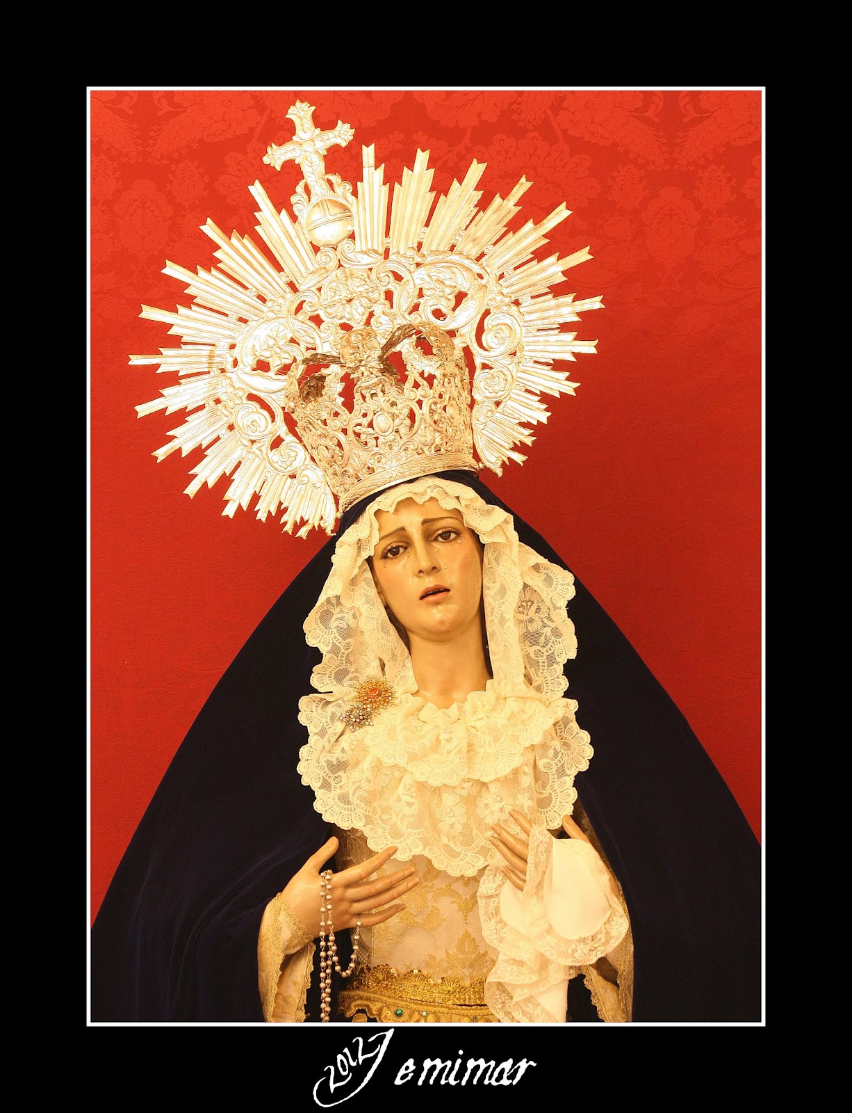 Patrimonio: Colocación del Rostrillo Ntra. Sra. de la Encarnación