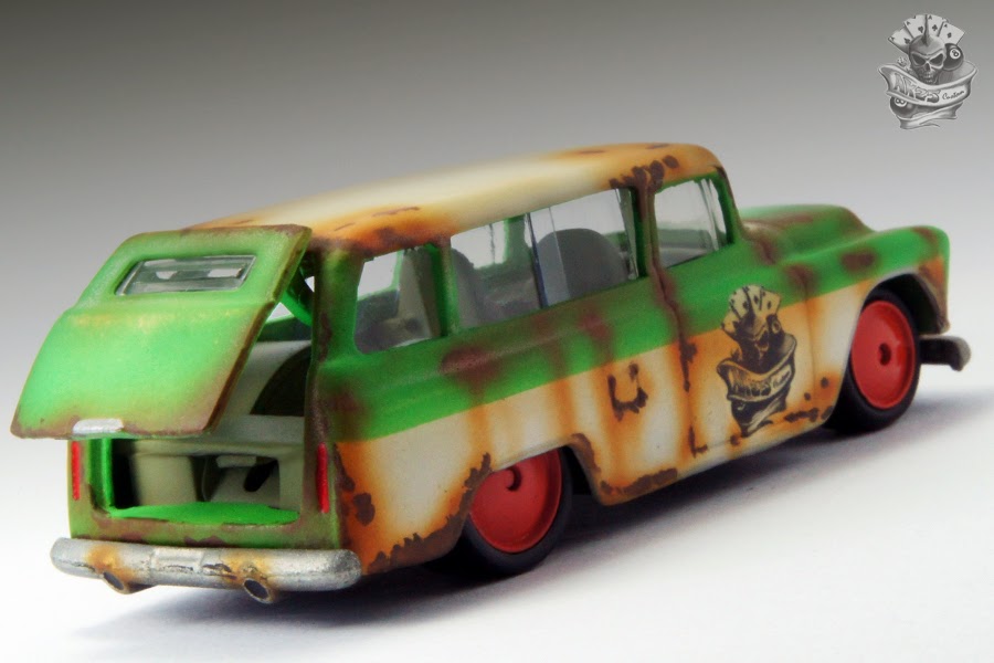 HWCustom: Hot Wheels Chevy Panel 1955