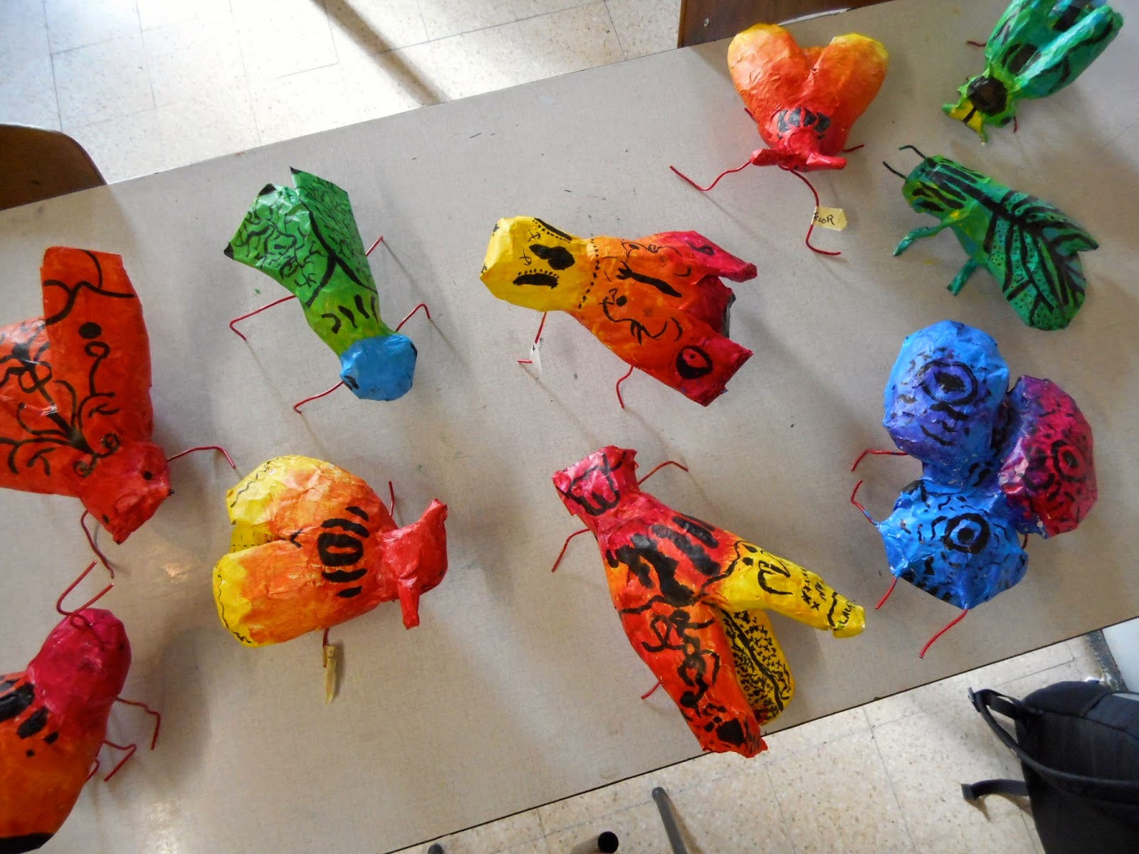 lti-atelier: De goliathkever : 1A/ Fantasie-insect 1B