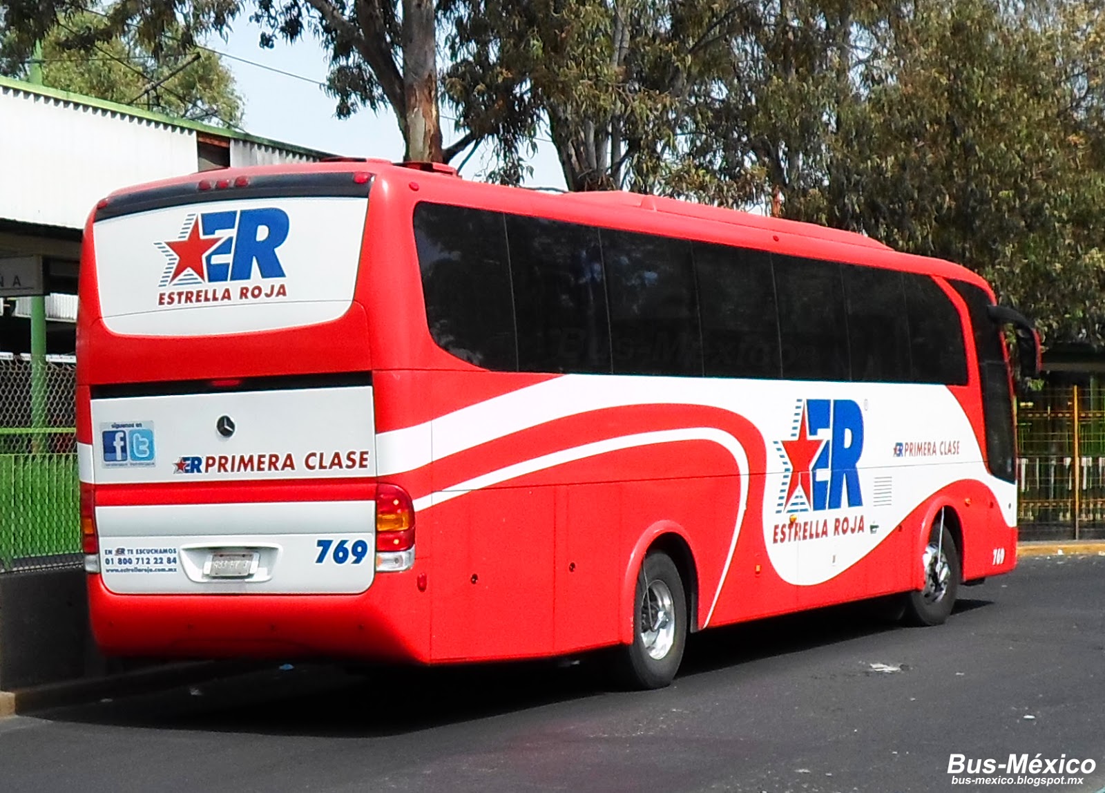 Autobuses México Puebla Estrella Roja: Primera Clase - Bus-México