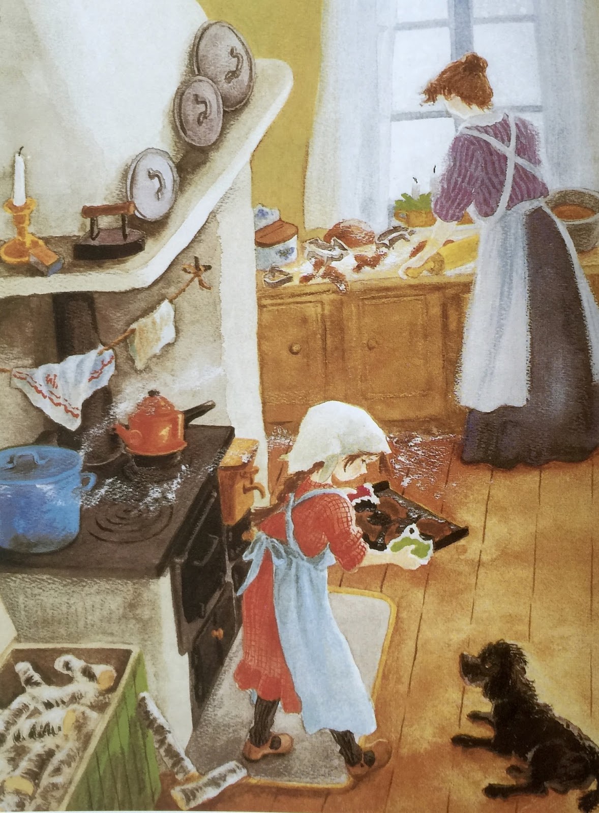 ALL ABOUT ART: Sketches of the week, Ilon Wikland and angels.