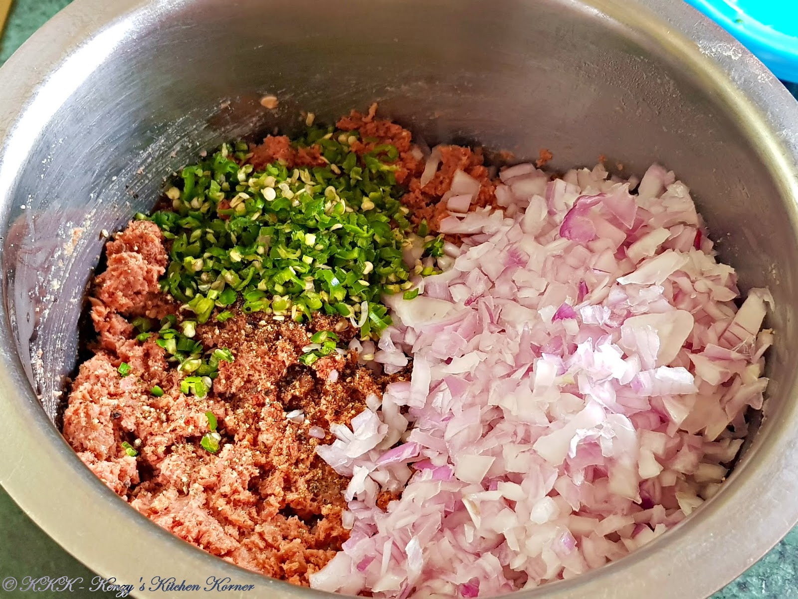 Kenzy's Kitchen Korner... : Cheesy Corned Beef Cutlets