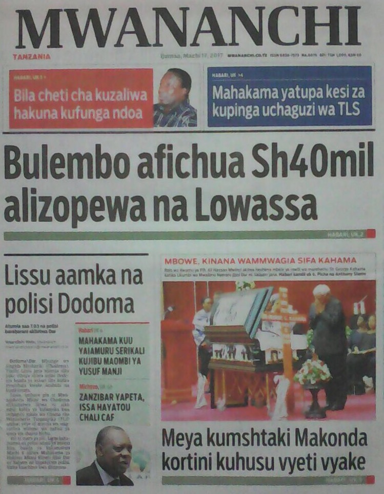 HAKUNA NDOA BILA CHETI CHA KUZALIWA, PITIA HAPA UJIONEE VICHWA VYA ...